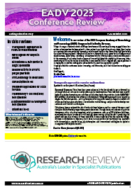 Dermatology Research Review Australian Free Update | EADV 2023 ...