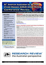 Gastroenterology Research Review Australian Free Update | 2014 AASLD ...