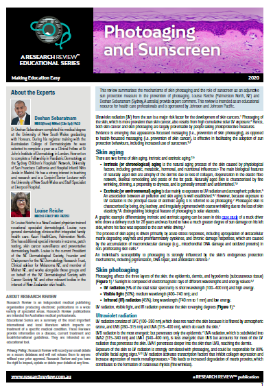 Dermatology Research Review Australian Free Update | Educational Series ...
